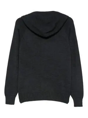 DRUMOHR Hooded Zip-up Sweater