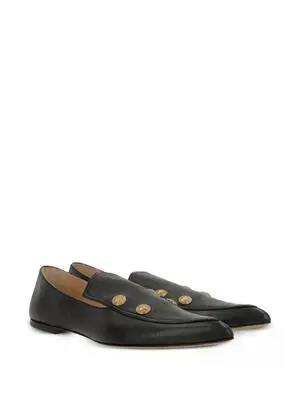 Chloé Agnes Pointed-toe Embellished Loafers
