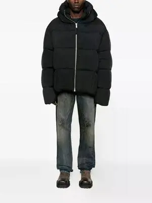 THOM KROM Quilted Hooded Jacket