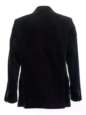 LARDINI Single-breasted Velvet Jacket