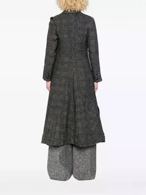 MARC LE BIHAN Plaid Single-breasted Coat