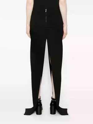 Rick Owens Side-slit Maxi Skirt - Black