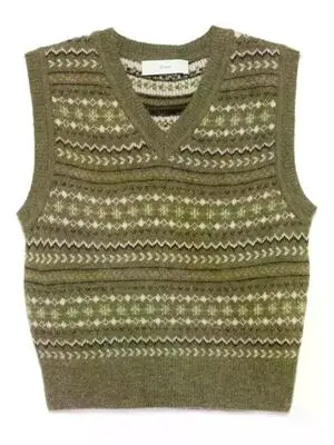 DUNST V-neck Sleeveless Sweater