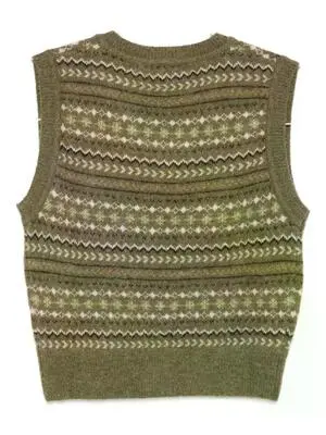DUNST V-neck Sleeveless Sweater
