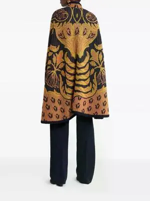 Etro Jacquard Pattern Cape