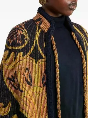 Etro Jacquard Pattern Cape