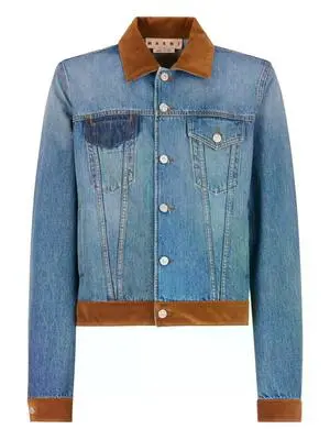 Marni X Slawn & Soldier Denim Jacket - Blue