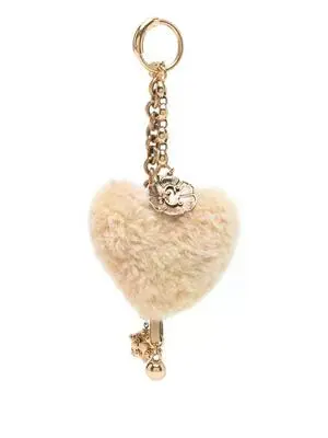 Chloé Heart Bag Charm - Neutrals