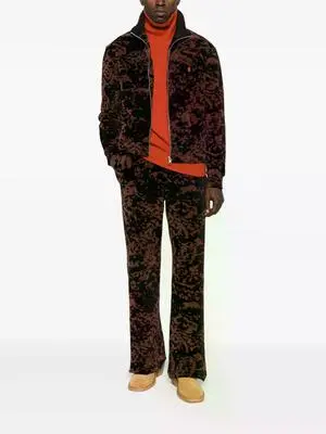 ÉTUDES STUDIO Abstract-print Zip-up Jacket