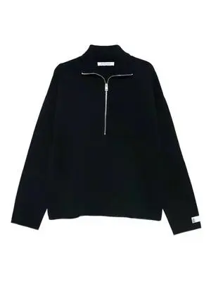 ÉTUDES STUDIO Half-zip Knitted Sweater