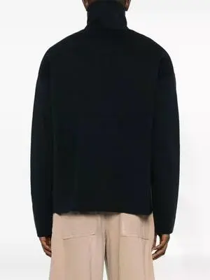ÉTUDES STUDIO Half-zip Knitted Sweater