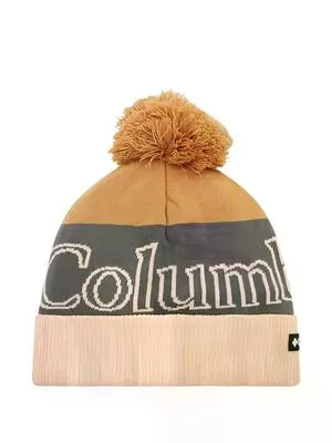 Columbia Logo-detail Beanie - Grey