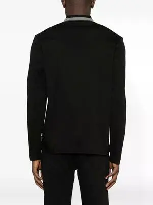 BOSS Long-sleeve Polo Shirt - Black