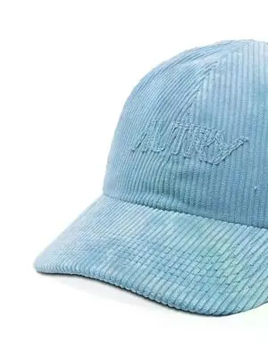 AUTRY Corduroy Logo-patch Cap