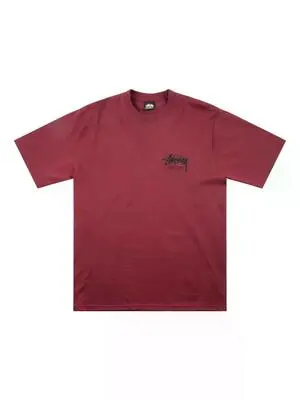 StÜssy New York Logo-print T-shirt Red