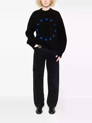 Études Studio Europa Ribbed Star-embellished Sweater