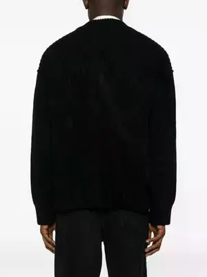 Études Studio Europa Ribbed Star-embellished Sweater