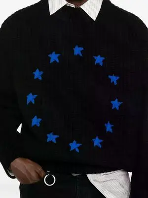 Études Studio Europa Ribbed Star-embellished Sweater
