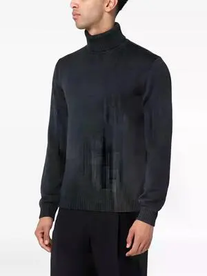 ROBERTO COLLINA Turtleneck Ribbed Sweater