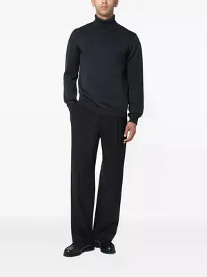 ROBERTO COLLINA Turtleneck Ribbed Sweater