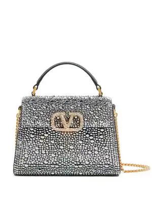 Valentino Garavani Silver Tone Mini Bags
