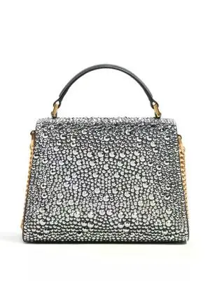 Valentino Garavani Vlogo Signature Mini Shoulder Bag - Silver