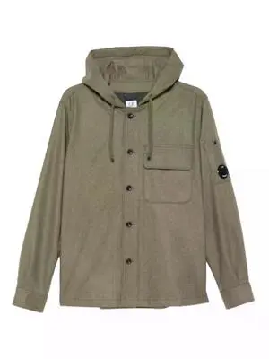 C.P. COMPANY Hooded Buttoned Jacket