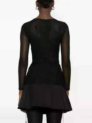CHOPOVA LOWENA Chain-embellished Top