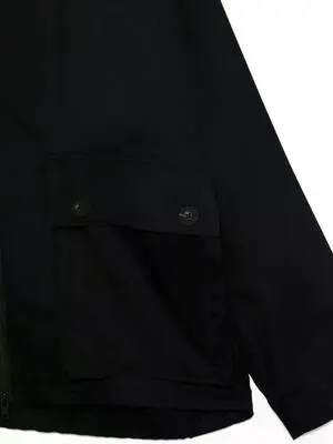 Y3 Zip-front Flap-pocket Coat