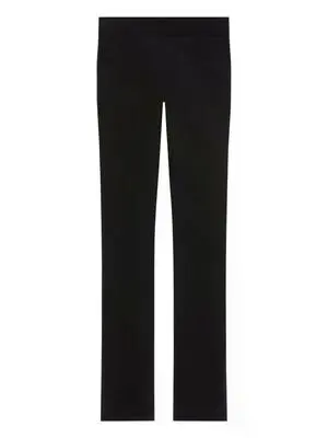 COURREGES Bootcut Interlock Trousers - Black
