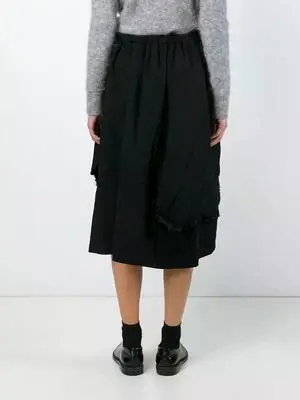 Comme Des Garçons Elasticated Jacquard Skirt