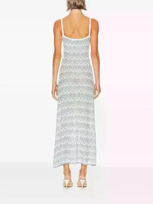 Christopher Esber Palais Geometric-patterned Midi Dress