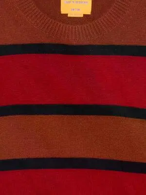 Guest In Residence Striped Sweater - Brown