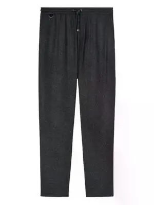 Agnona Drawstring Flannel Trousers