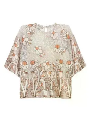 Biyan Floral-print Top