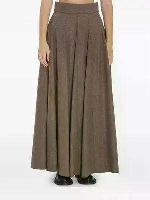 Max Mara Bellico Skirt - Brown