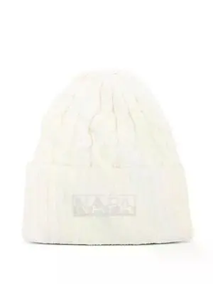 NAPAPIJRI Cable-knit Beanie - Neutrals