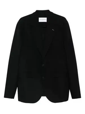 Givenchy Single-breasted Wool Blazer - Black