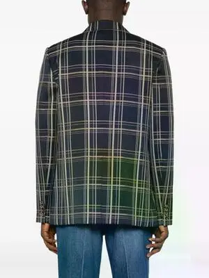 Valentino Garavani Checked Double-breasted Blazer