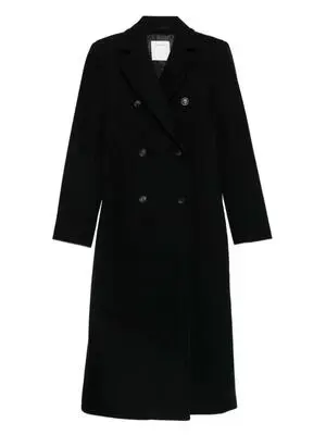 Sportmax Double-breasted Wool Coat
