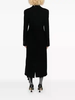 Sportmax Double-breasted Wool Coat