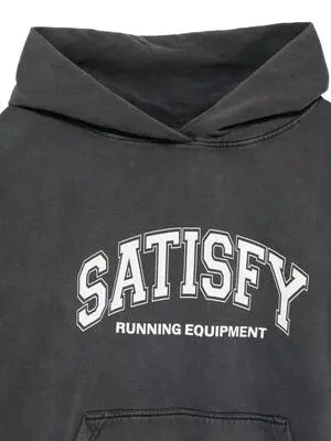 Satisfy Arched-logo Hoodie