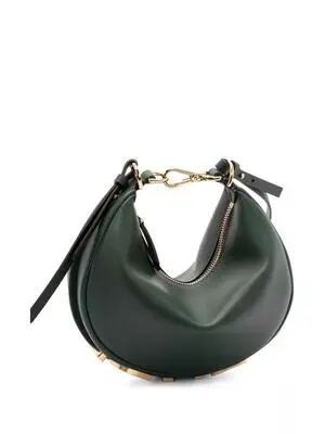 Fendi Mini Graphy Crescent-shaped Crossbody Bag