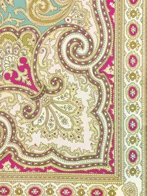 ALEMAIS Paisley-patterned Silk Scarf