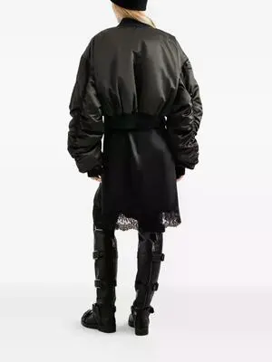 Dolce & Gabbana Cropped Bomber Jacket - Grey