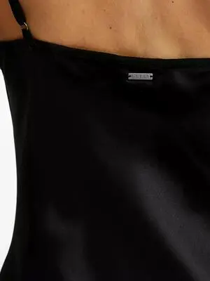 Guess Cowl-neck Slip Dress - Black