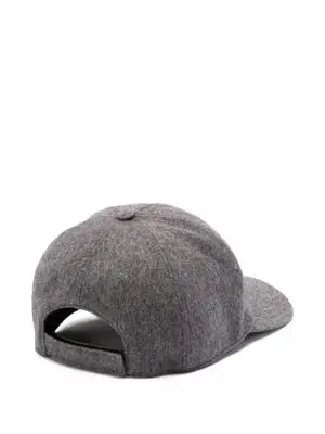 Fendi Logo-embroidered Wool Cap