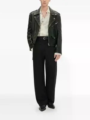 ANN DEMEULEMEESTER Pocketed Straight Leg Pants