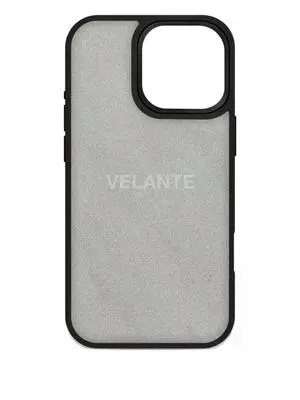 VELANTE Leather Iphone 16 Pro Max Phone Case - Black