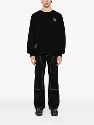 Izzue Logo-print Sweatshirt - Black